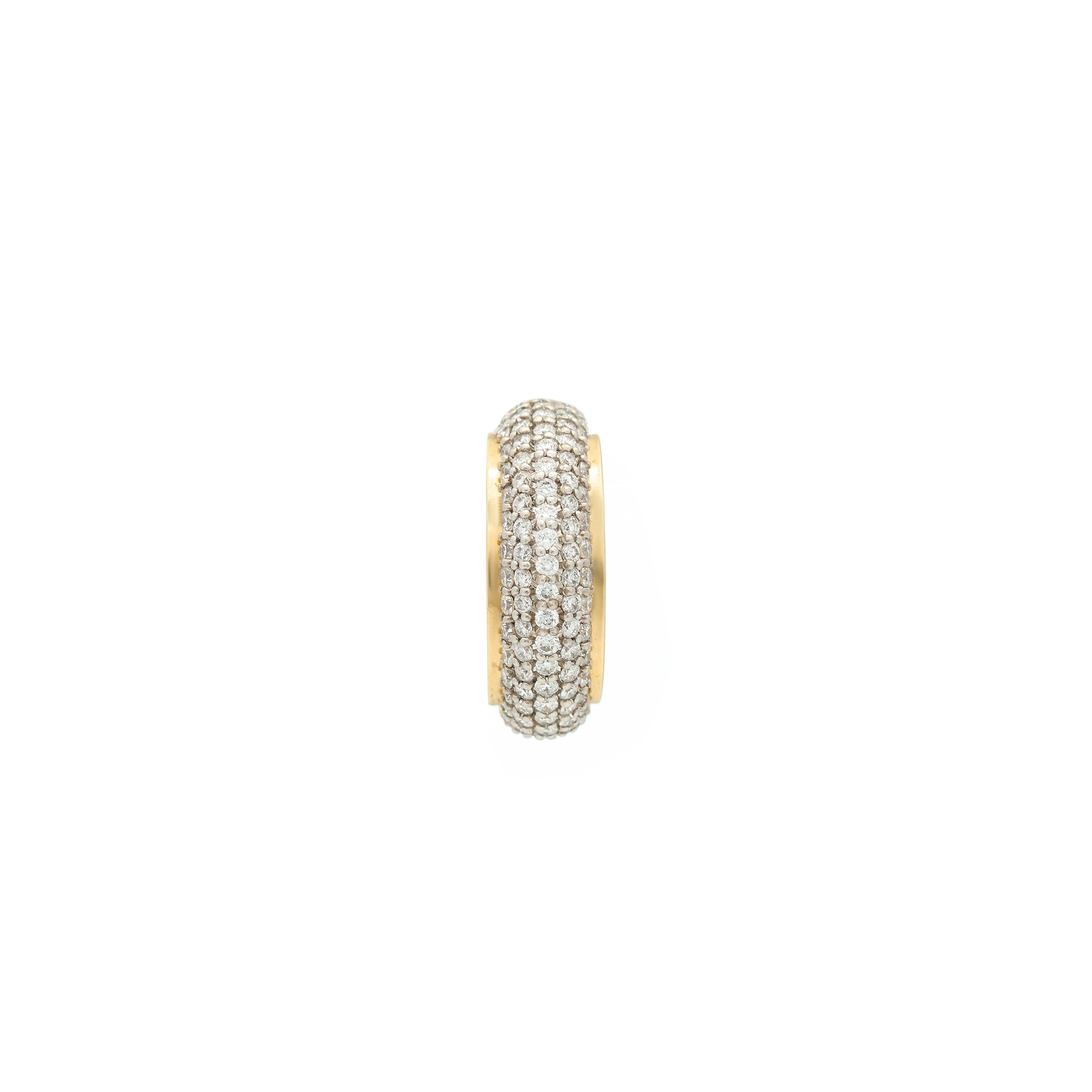 Luna Gold Earcuff - Diamond Pave – Wyld Box Jewelry